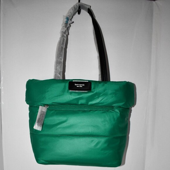 kate spade | Bags | Kate Spade Puffed Puffy Small Tote Bag In Winter ...